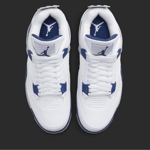 Nike | Shoes | New Air Jordan 4 Retro Midnight Navy | Poshmark